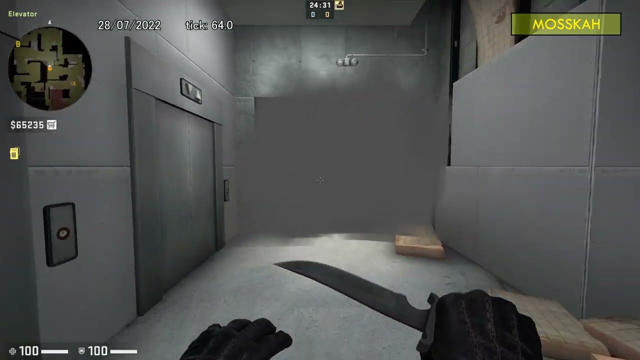 How to Smoke Elevator on Vertigo, option 1 - CSGO - YouTube