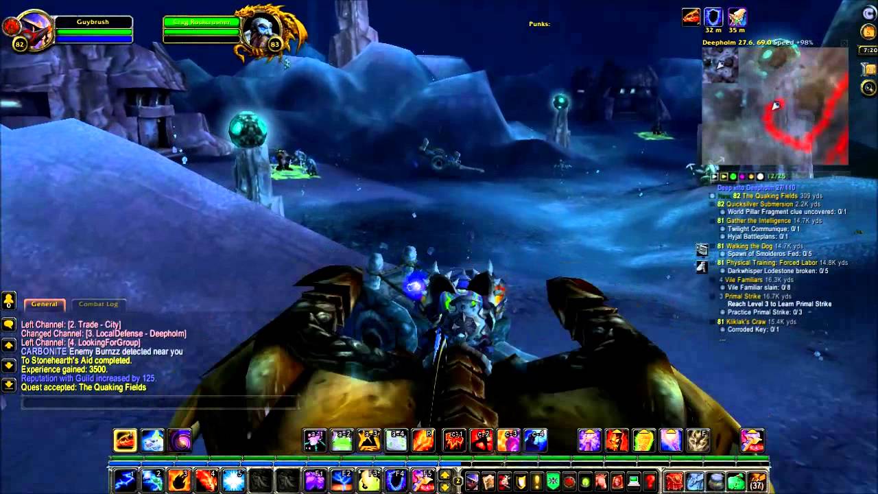 Journey into Deepholm - World of Warcraft Adventures with a Shaman. #1 ...