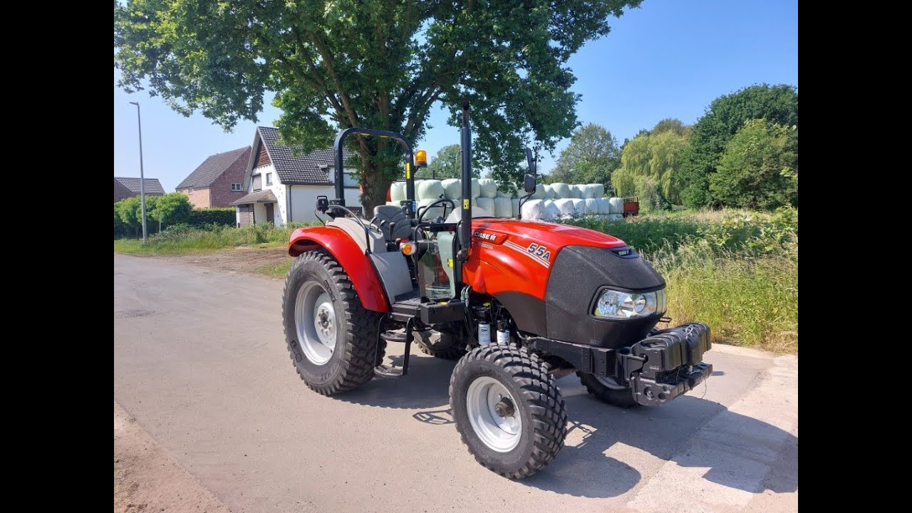 Case Farmall 55A - YouTube