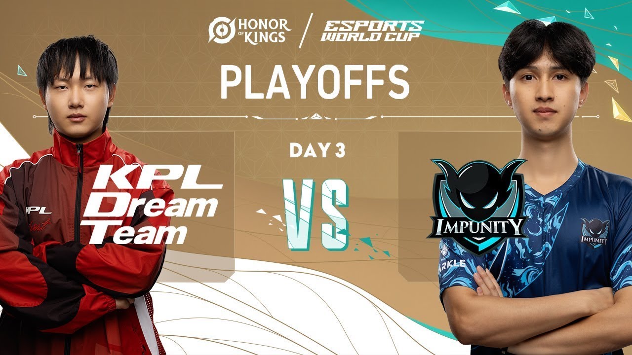 KPL Dream Team vs Impunity | HoK x EWC - Day 3 - Playoffs - YouTube