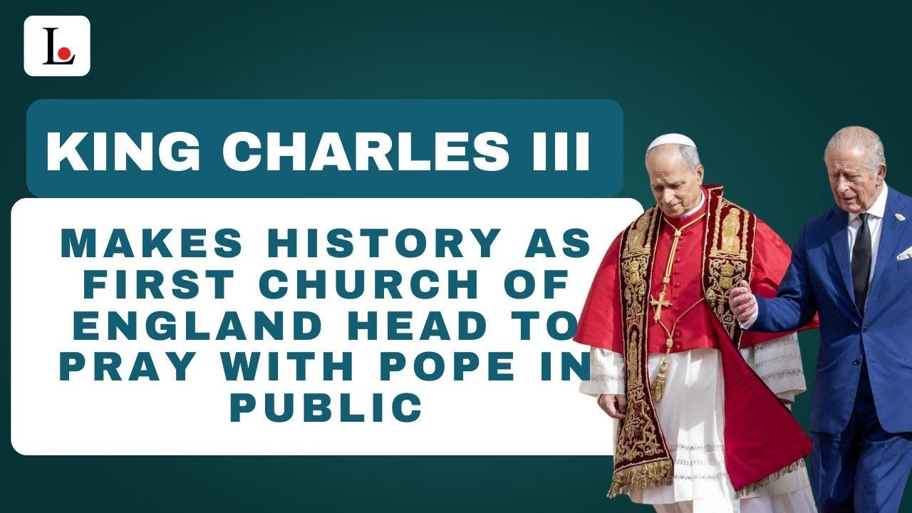 King Charles III Makes History As First Church Of England Head To Pray ...