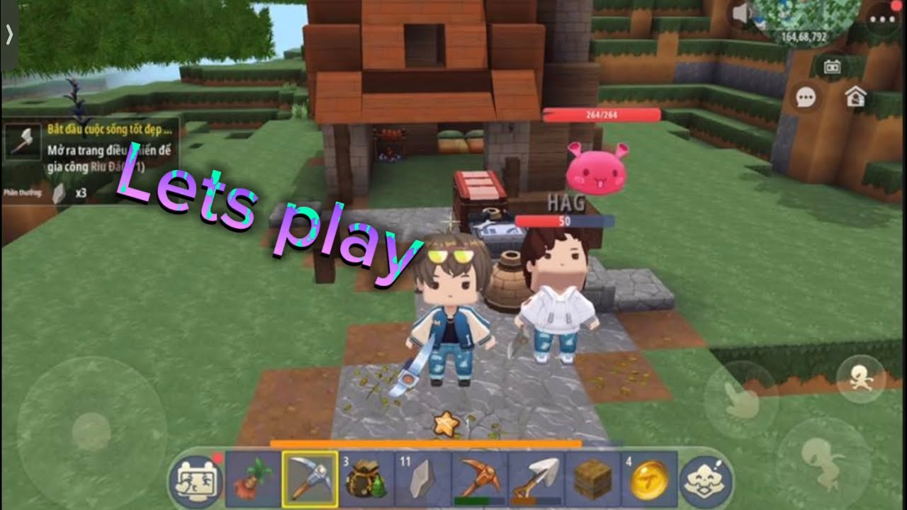 Sinh tồn khởi đầu mới |Ep1| Mini World Lets play - YouTube