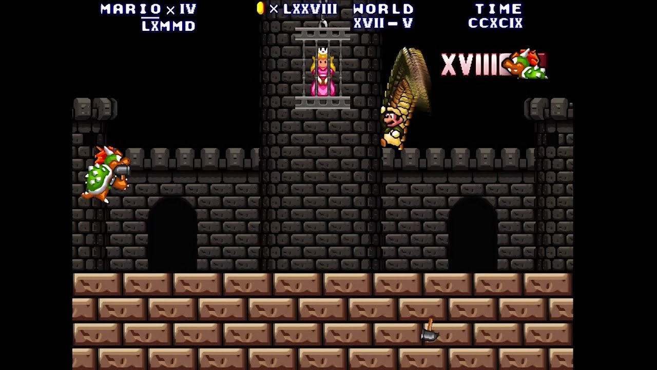 Mario Forever Roman Worlds - World XVII-V (OST) HD & HQ (Boss battle ...