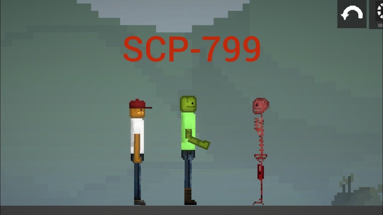 Мини фильм SCP-799 кровавый скелет в Мелон Плейграунд 🩸💀 - YouTube