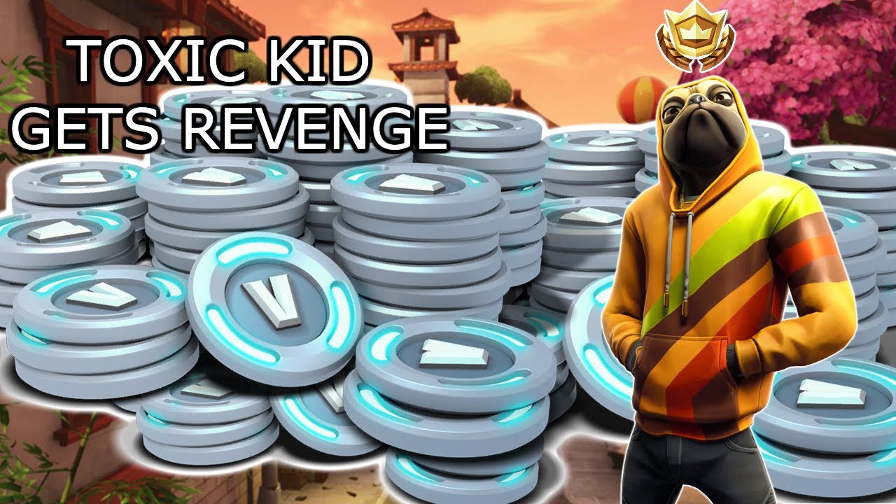 Fortnite Toxic kid gets revenge! HE SOUNDS LIKE A DOG!!!!!! - YouTube