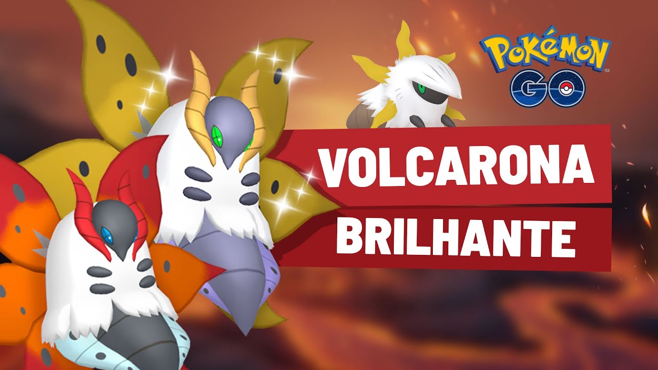 Pokemon Volcarona Brilhante Pokémon GO: Larvesta E Volcarona Estreiam