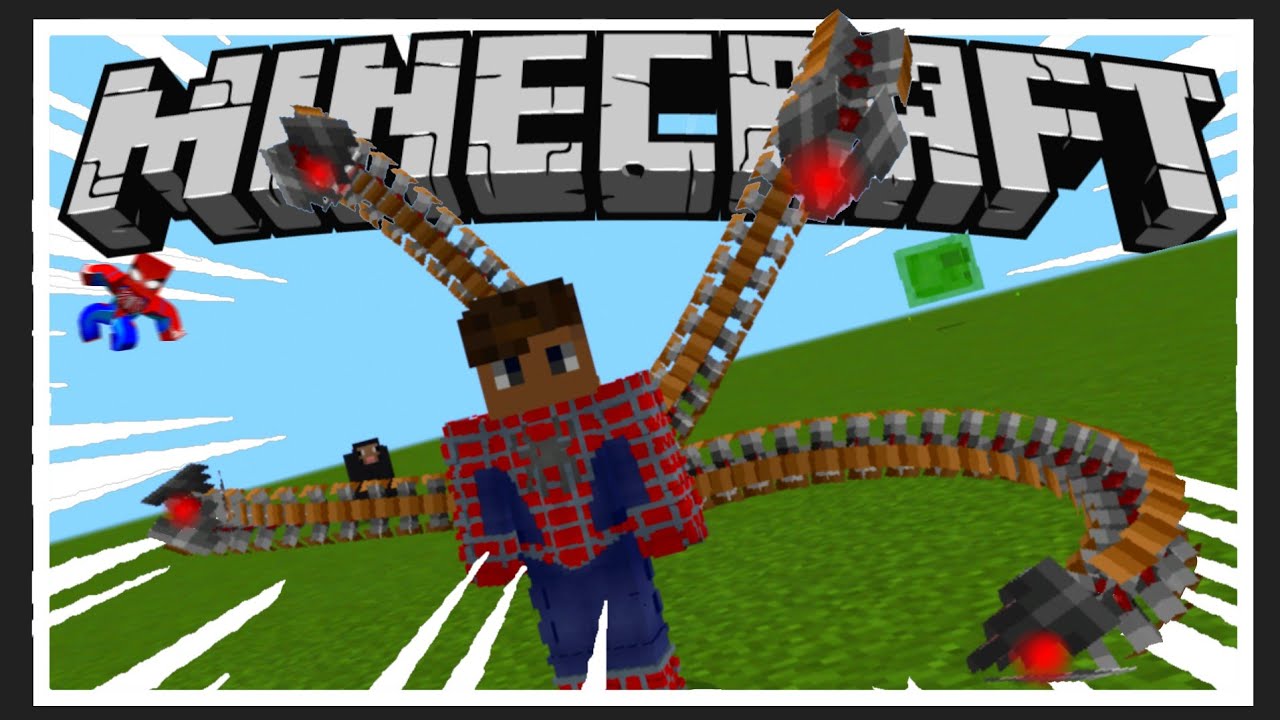 SAIU!!! NOVO ADDONS/MOD DE SPIDER MAN NO WAY HOME COM AS GARRAS DO DR ...