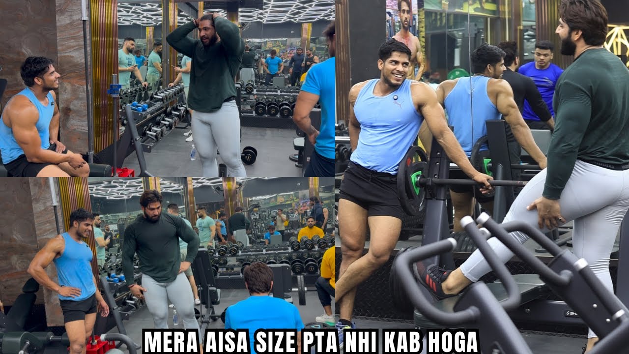 Bhai kya khate honge alg hin size dikhta hai | inke same bacha dikhta ...