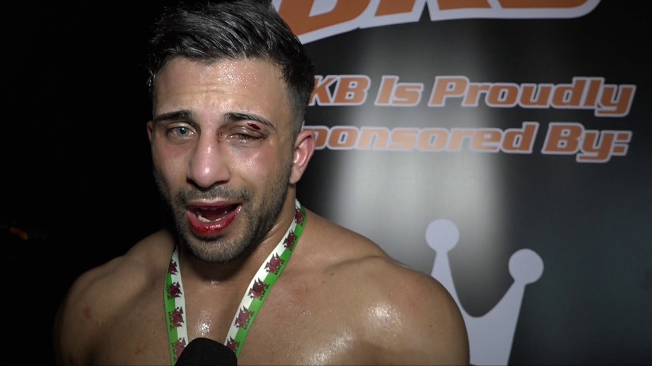 DAN CHAPMAN BKB15 POST FIGHT INTERVIEW WITH CIARAN GIBBONS - YouTube