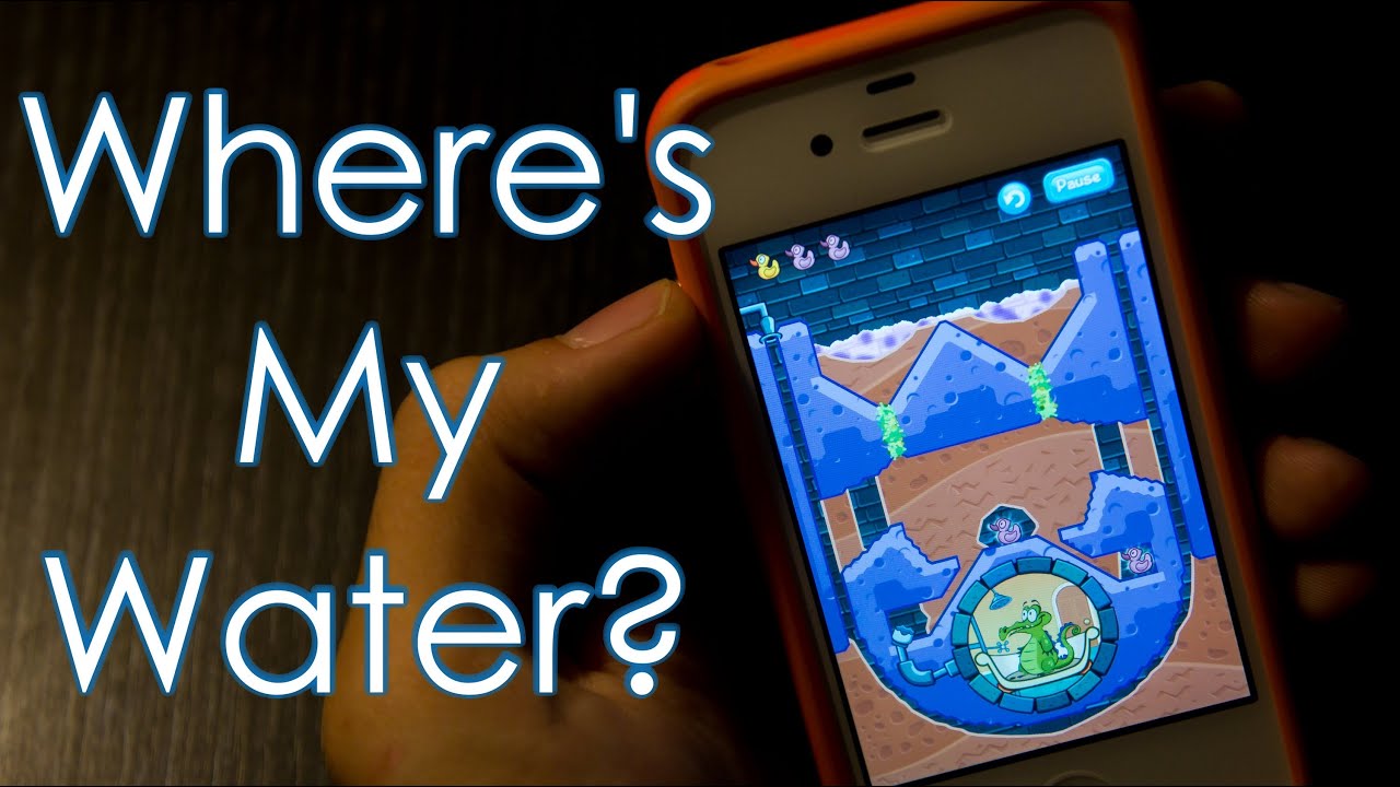 Where's My Water? : iPhone App Review - YouTube