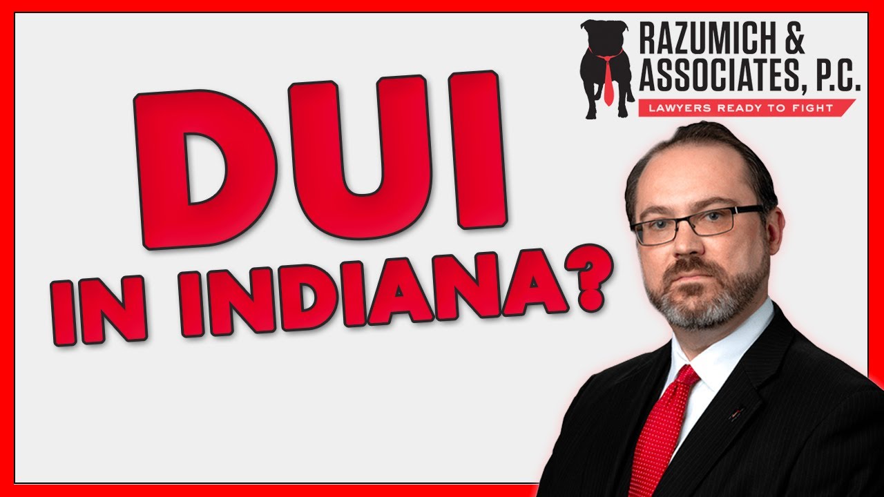 DUI Charges in Indiana - What You MUST Know! - YouTube