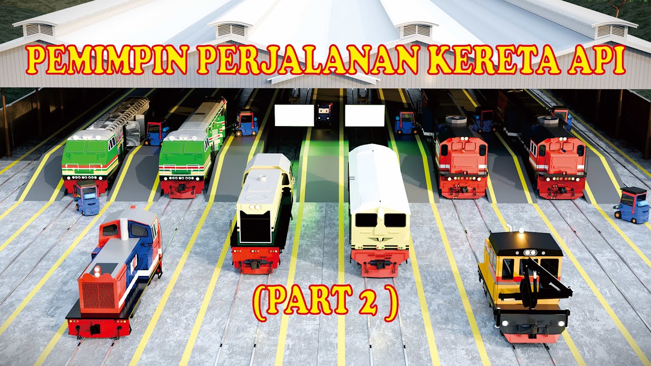 KERETA API BERCERITA | EPS 8 | PART 2 | PEMIMPIN PERJALANAN KERETA API ...