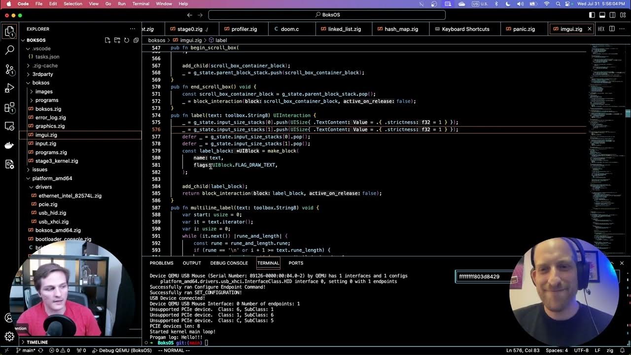 BoksOS Immediate-Mode GUI discussion with Allen Webster - YouTube