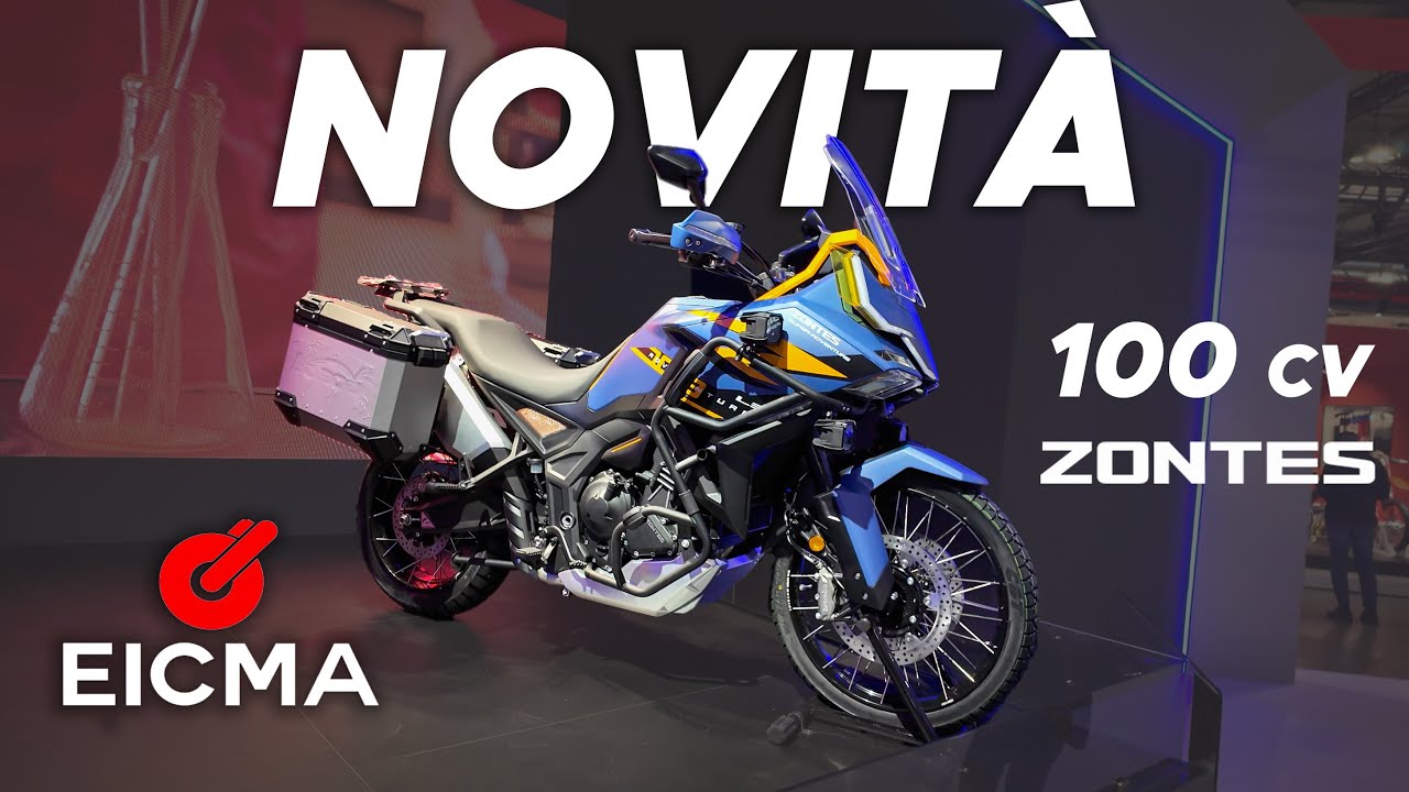 ZONTES 703 F SUPER ADVENTURE .. 3 CILINDRI 100 CAVALLI 👀 NOVITÀ EICMA ...