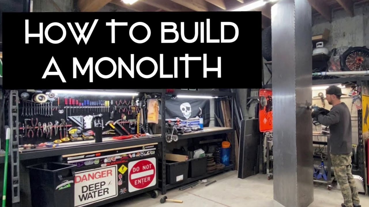 HOW TO BUILD A MONOLITH - DIY - YouTube