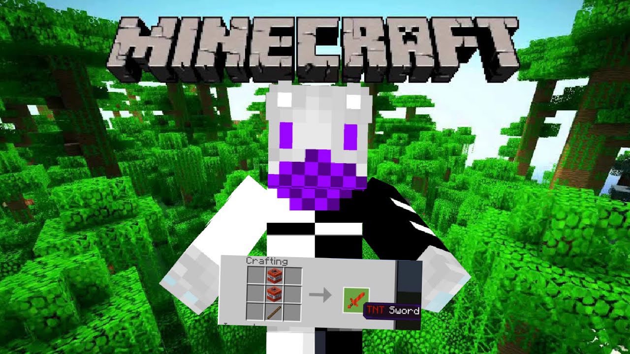 TNT sword! - Minecraft Mod Review - YouTube