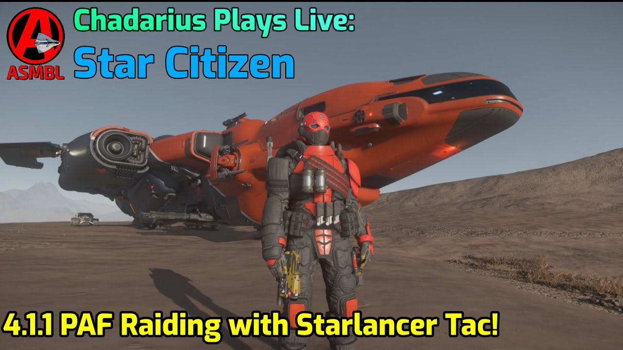 Star Citizen: 4.1.1 PAF Raiding with Starlancer Tac! - YouTube