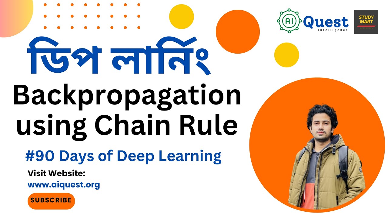 11. Backpropagation using Chain Rule (Bangla) | 90 Days of Deep ...