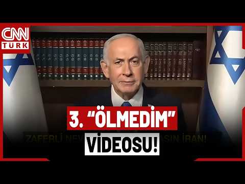 Netanyahu Neden Ölmediğini Kanıtlamaya Çalışıyor? İşte Netanyahu'dan 3. Ölmedim Videosu...