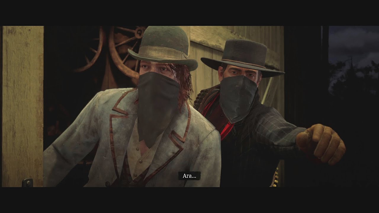 RDR2 - Is it possible to save the Grey guards from Sean's knife - YouTube