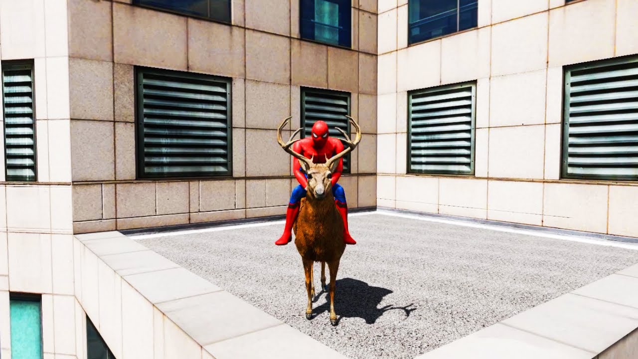 GTA 5 Spiderman: Falling Off the Highest Buildings Compilation #2 Funny ...