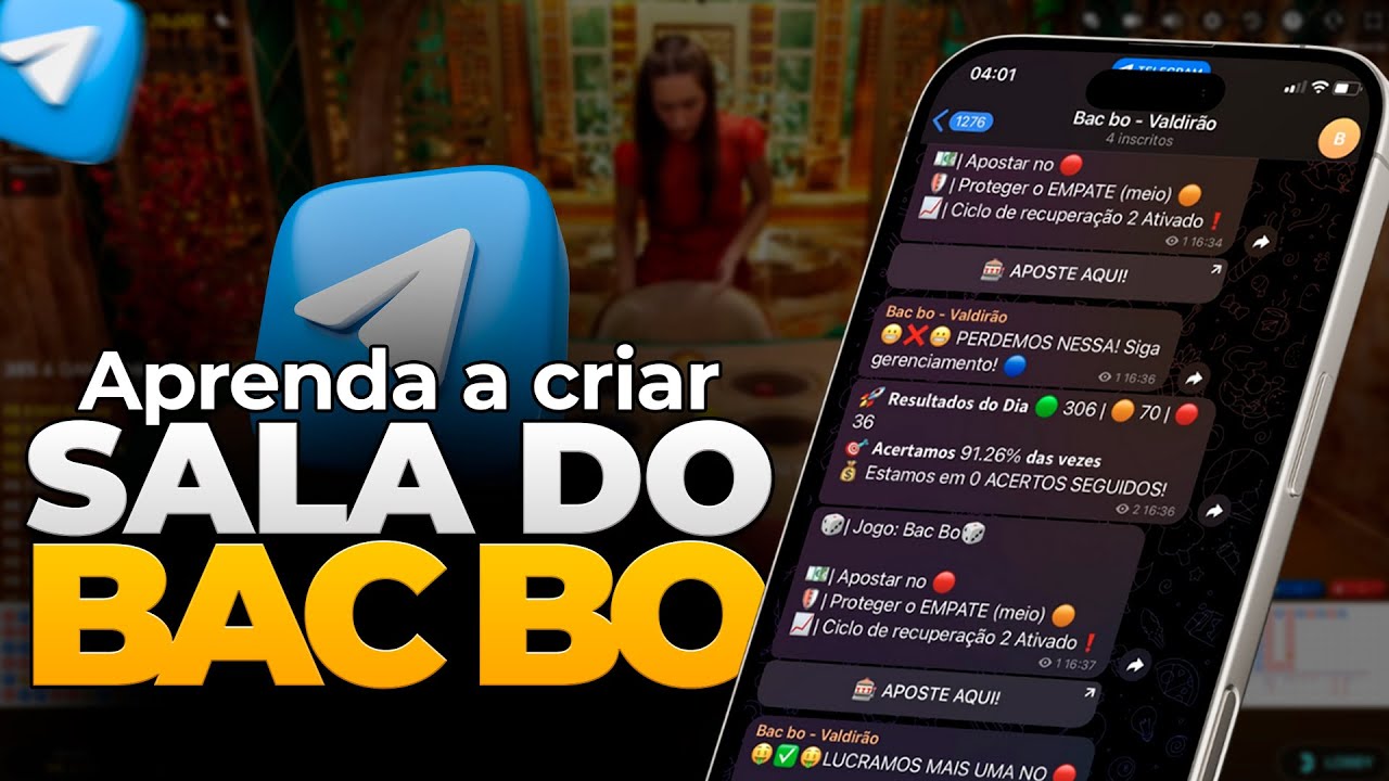 Como Criar Sala de Sinais do BAC BO no Telegram - Atualizado 2026 - YouTube
