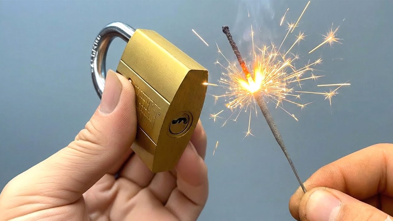 Crazy ways to open any lock without a key! Smart DIY tips - YouTube
