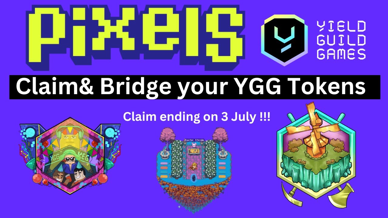 How to claim and bridge your YGG Tokens from GAP Season 3!! - YouTube