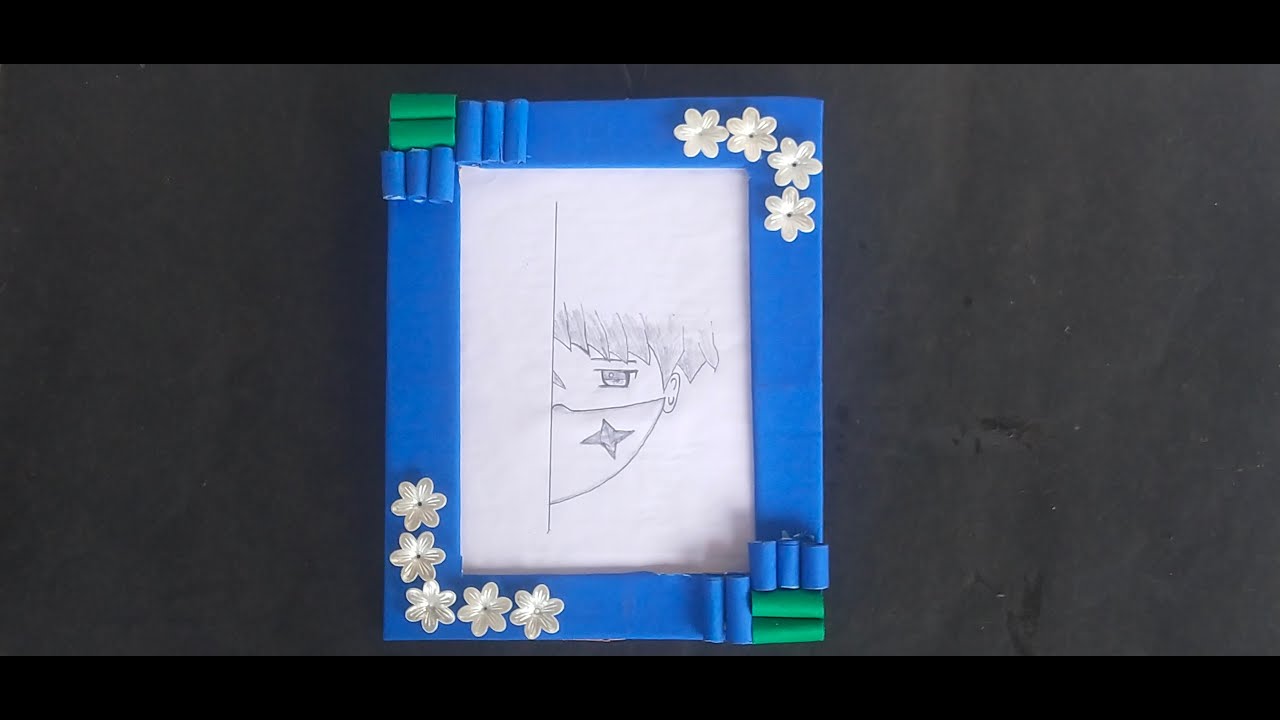 Photo Frame Making At home DIY Photo Frame /Easy Pictur Frame DIY /How ...