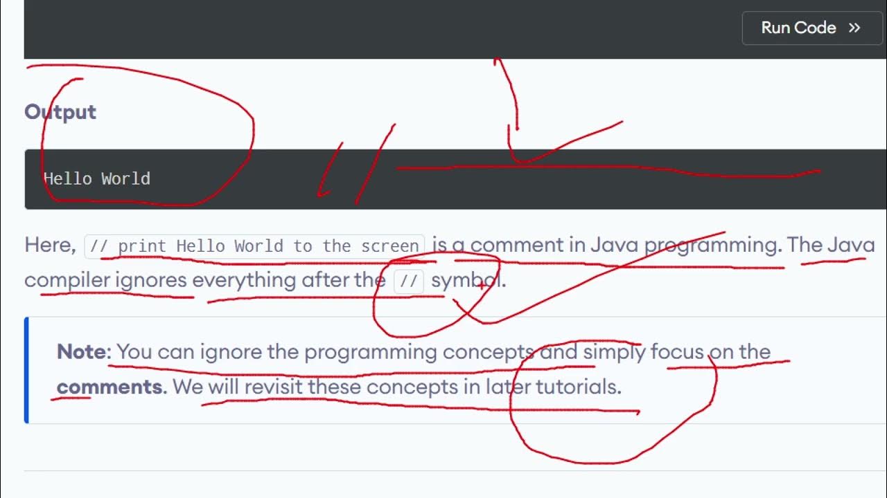 Java CommentsSingle-line CommentMulti-line Comment,Prevent Executing Code Using CommentsWh ...