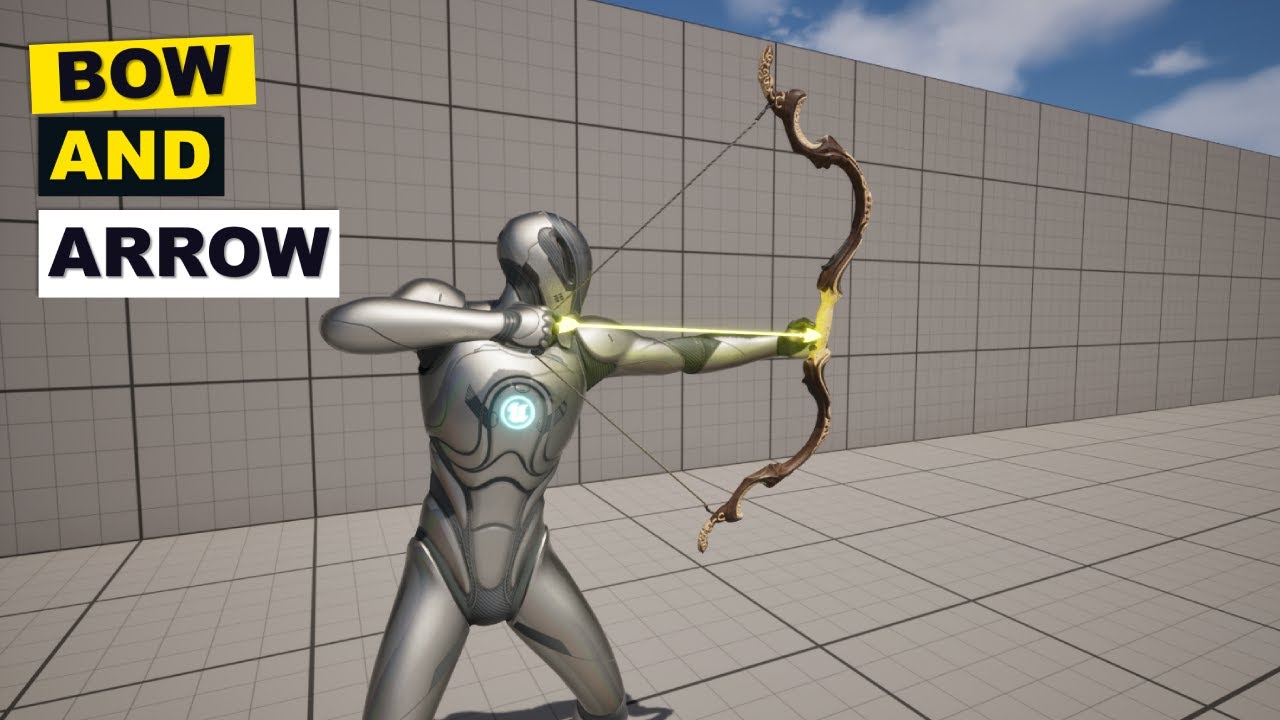 How To Make A Bow and Arrow System In Unreal Engine 5 (Tutorial) - YouTube