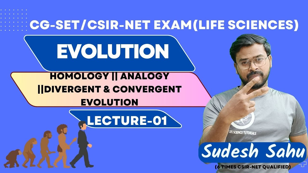 Evolution L-01 || Homology || Analogy ||Divergent & Convergent ...