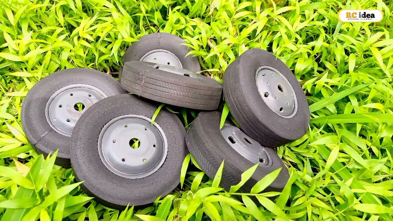 How to make tires for pvc | Rc idea official - YouTube