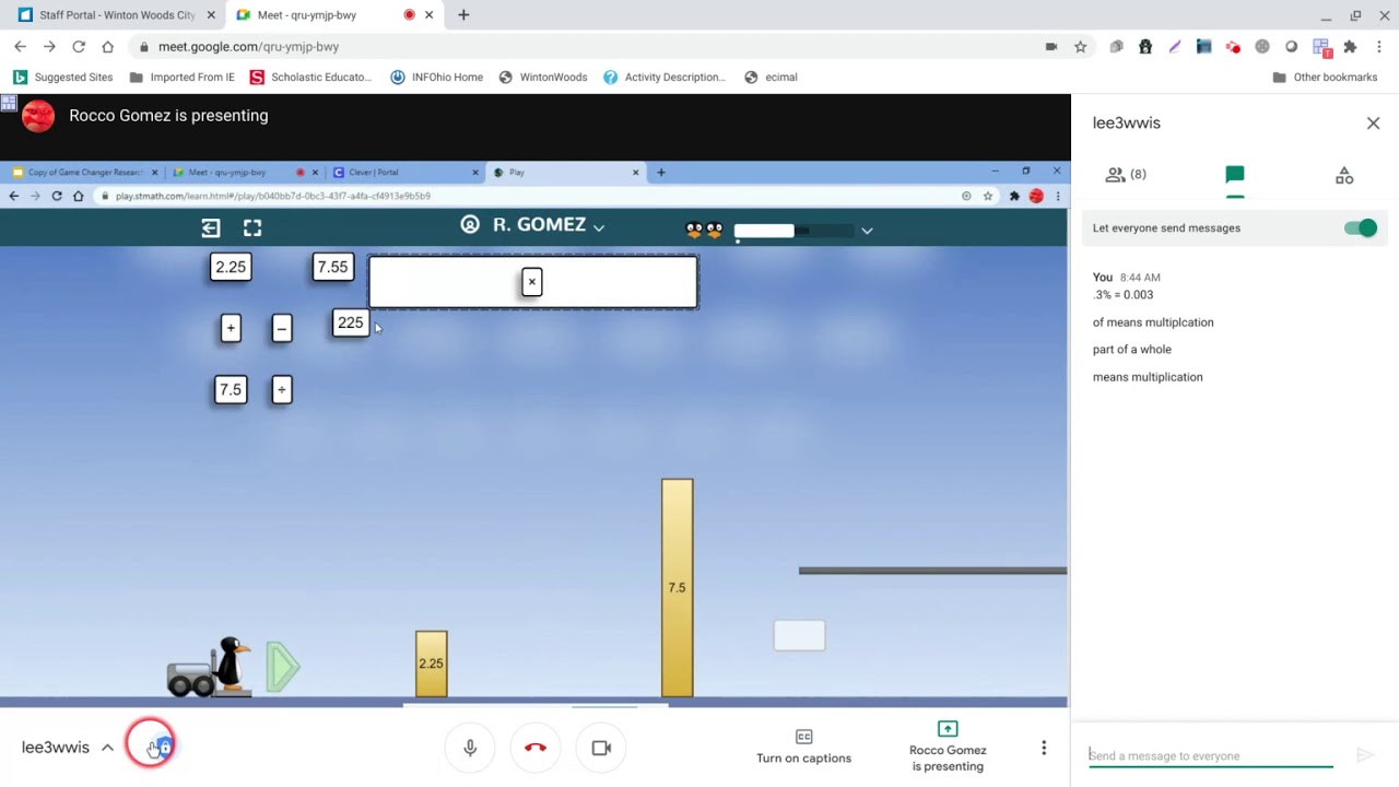 ST Math Percent Expression - YouTube