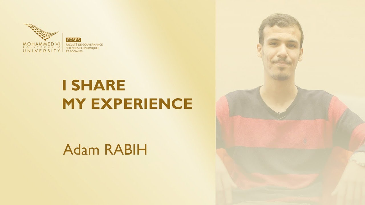 I SHARE MY EXPERIENCE - Rabih Adam - YouTube