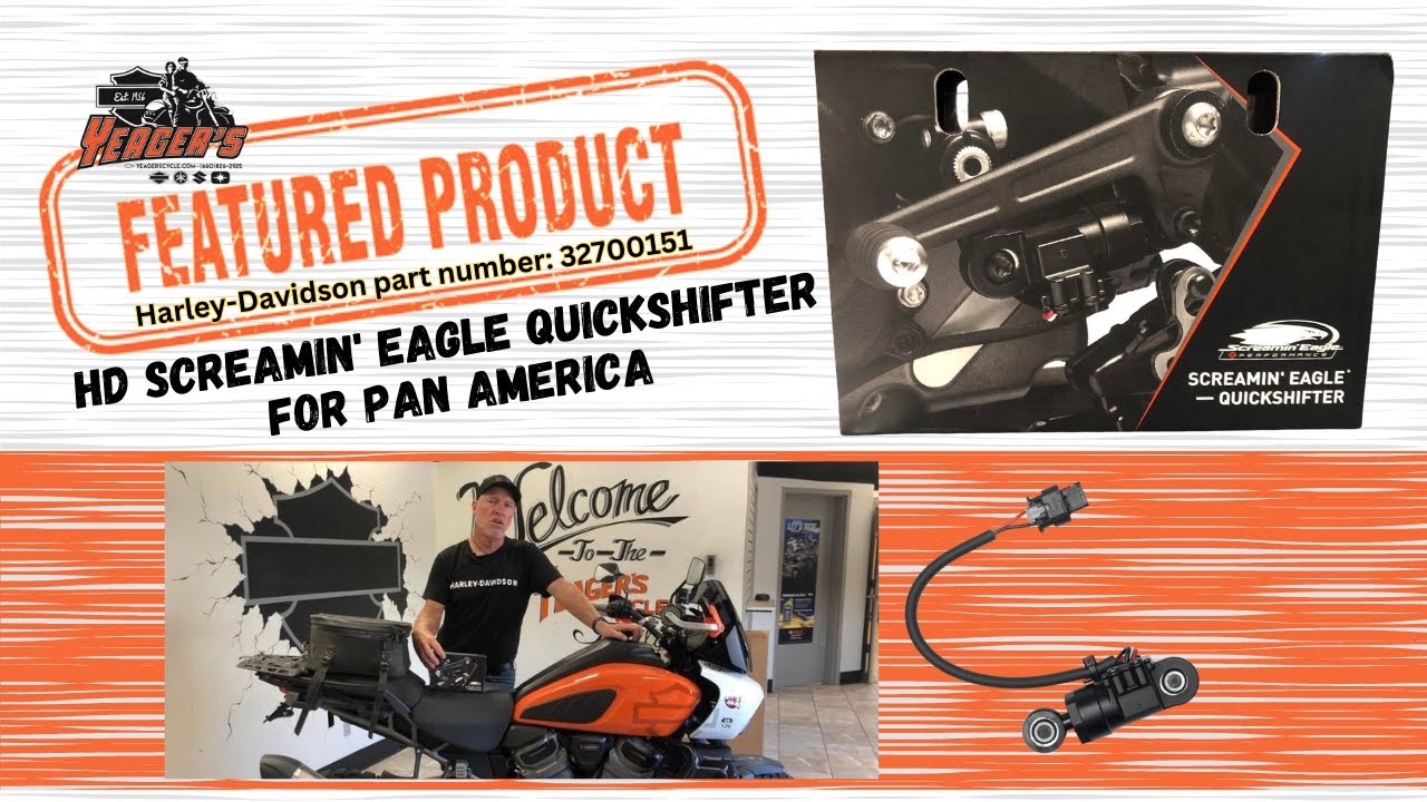 HD Screamin' Eagle Quickshifter Available for the Pan America Models ...