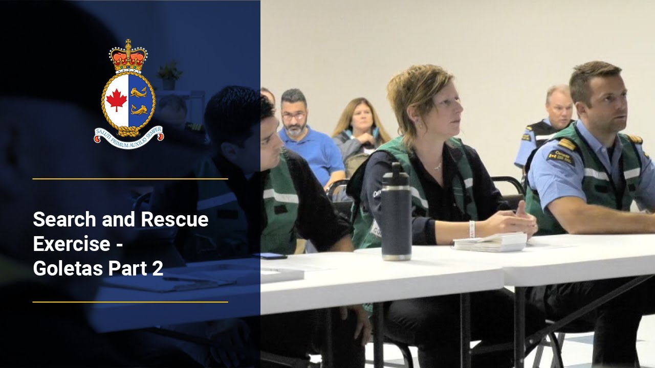 Search and Rescue Exercise - Goletas Part 2 - YouTube