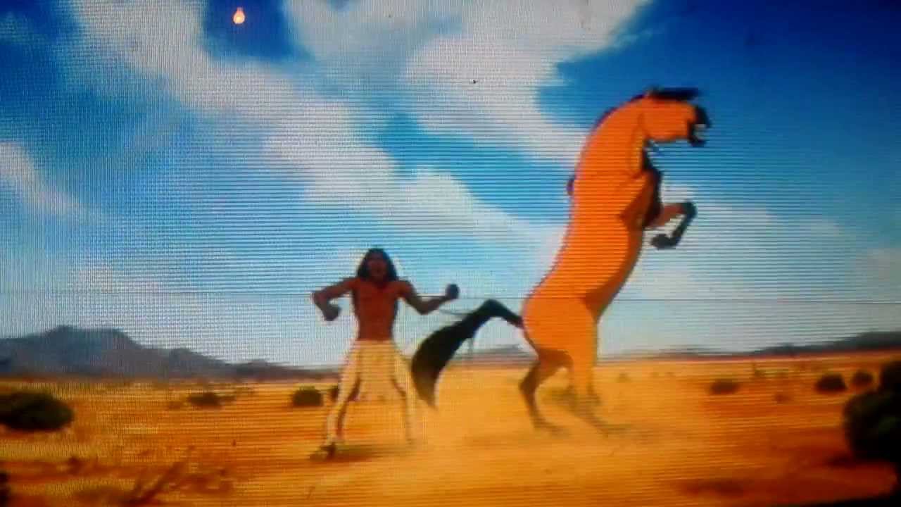 Spirit Stallion Of The Cimarron: Jump for freedom scene - YouTube