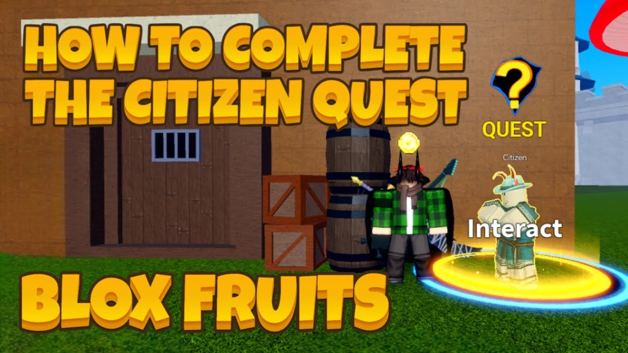 Citizen's Quest Tutorial | Blox Fruits - YouTube