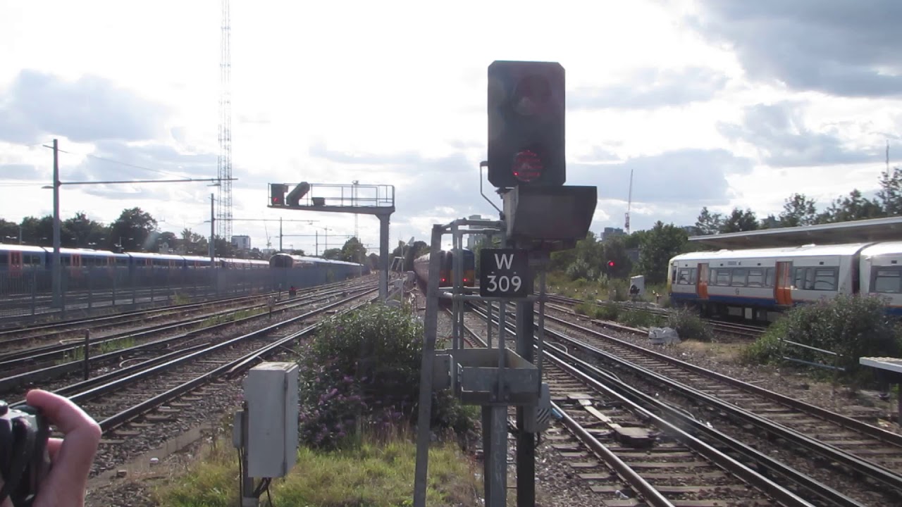 South West Trains Class 455 Departures Clapham Junction for Shepperton ...