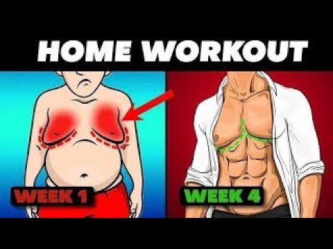 5 minute for chest workout to lose breast fat at home workout Chest ...