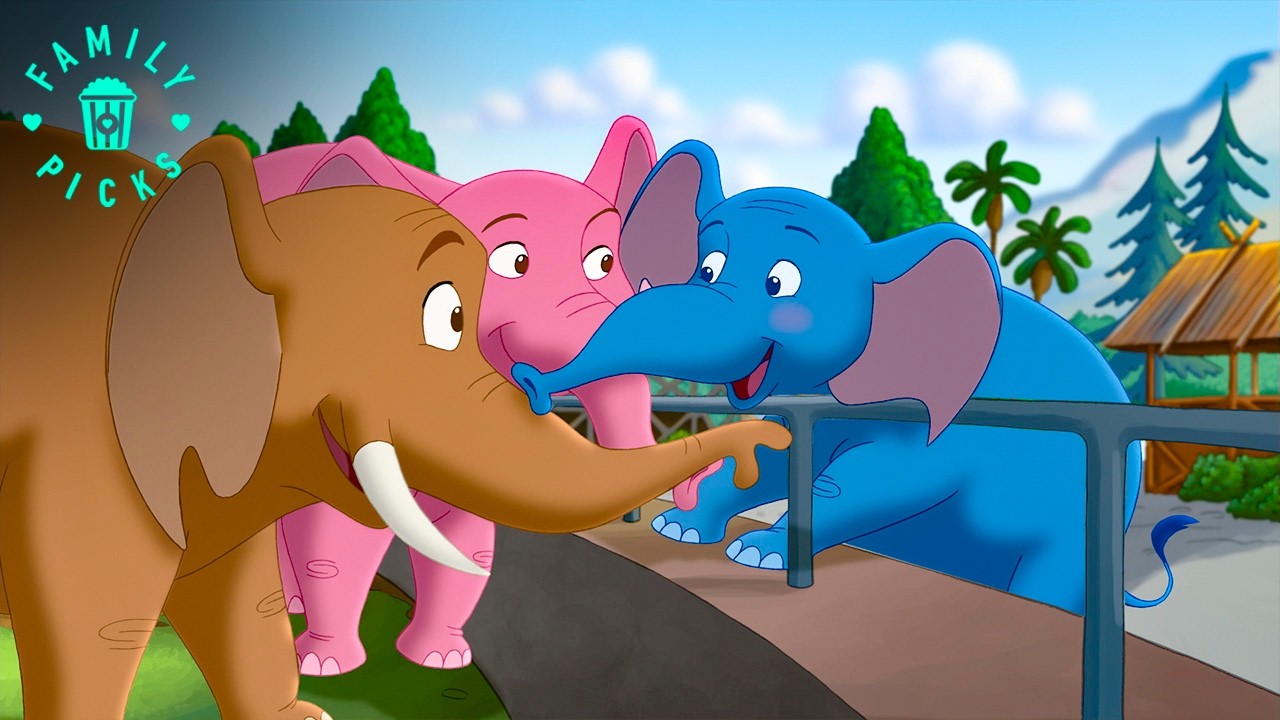 Kayla Reunites with Her Elephant Brothers | Curious George 2 - YouTube