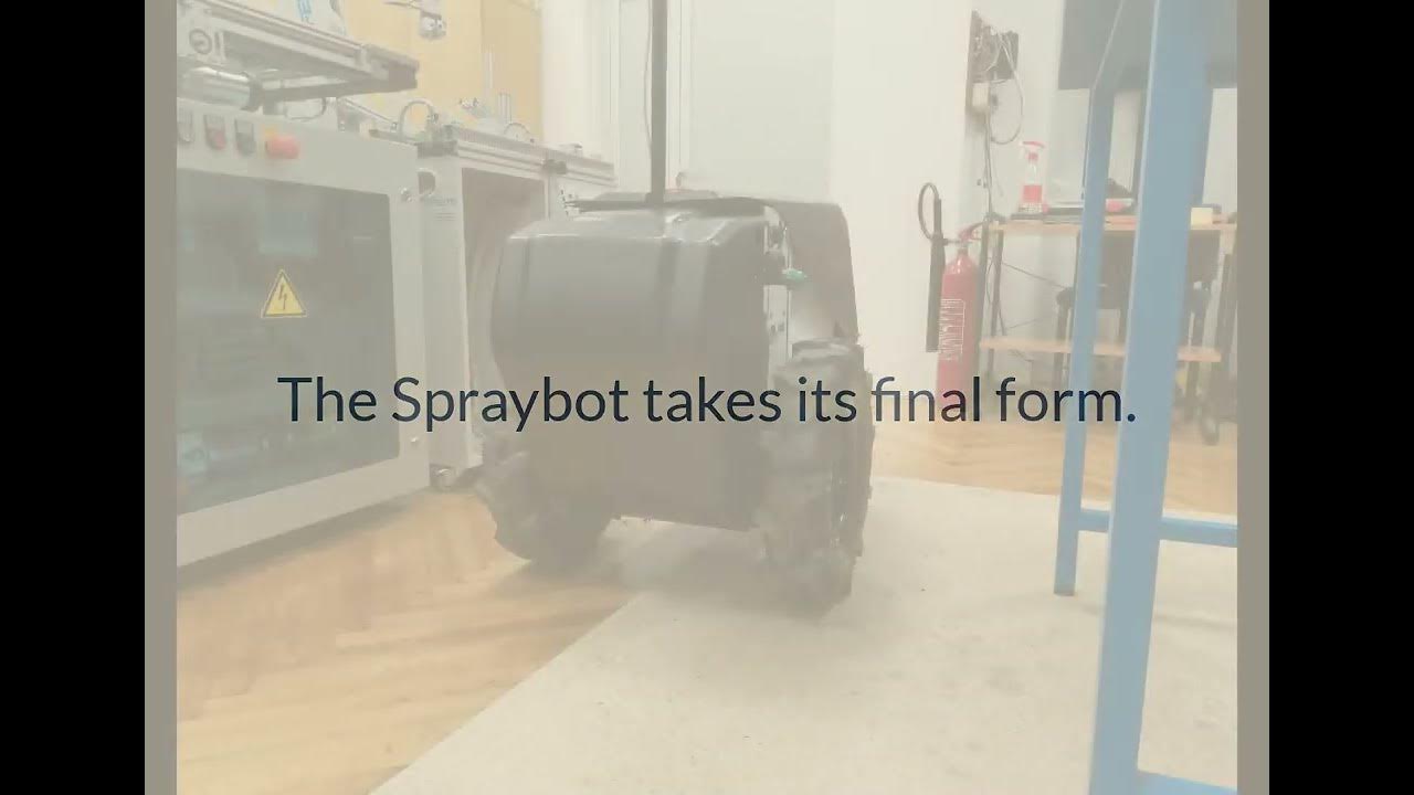 SprayBot - Autonomous mobile robot for greenhouses - YouTube