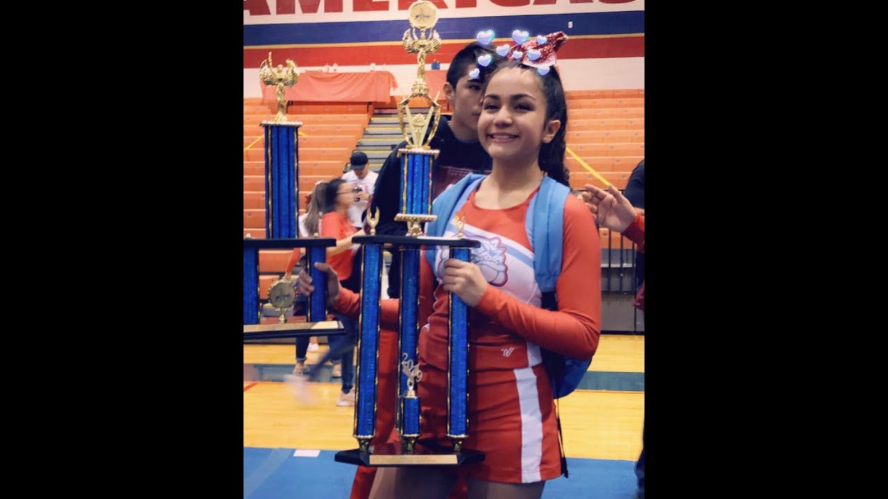 Natalie 2019 Cheer Competitions - YouTube