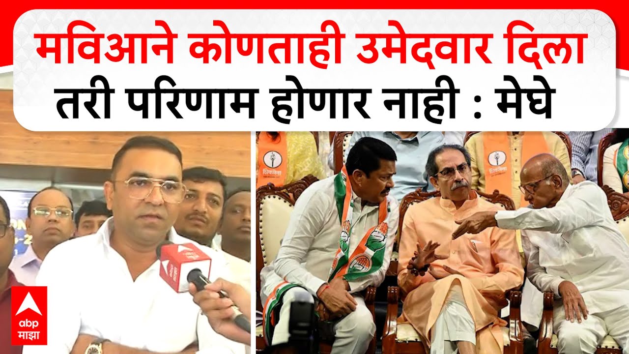 Sameer Meghe on Vidhansabha : मविआने कोणताही उमेदवार दिला तरी परिणाम ...