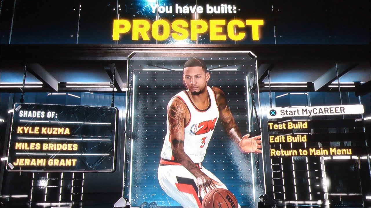 NBA2K22 Rare HOF Posterizer Badge Prospect with HOF Shooting Badges, 12 ...