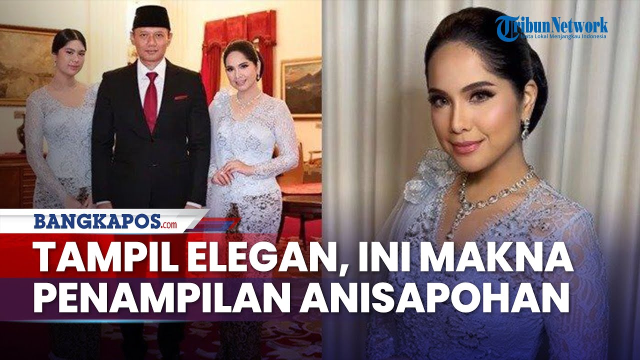 Potret Annisa Pohan Dampingi AHY Dilantik Jadi Menteri ATR, Kenakan ...