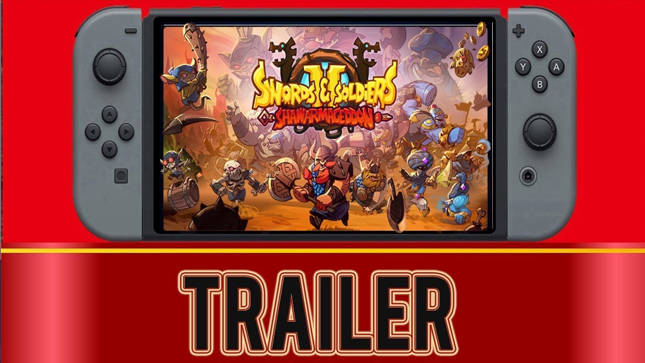 Swords and Soldiers 2 Shawarmageddon - Nintendo Switch - YouTube