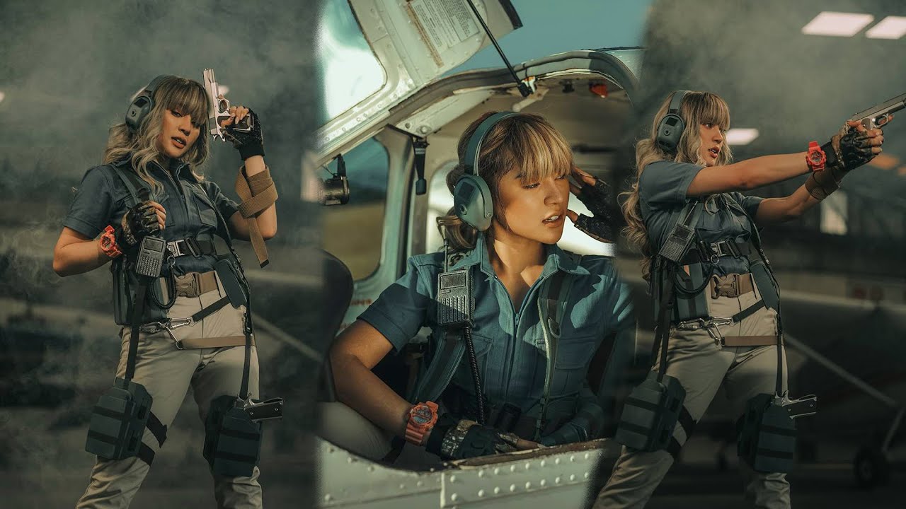 Beautiful COSPLAY of URBAN Tracker Exile Call Of Duty Mobile Camo - YouTube
