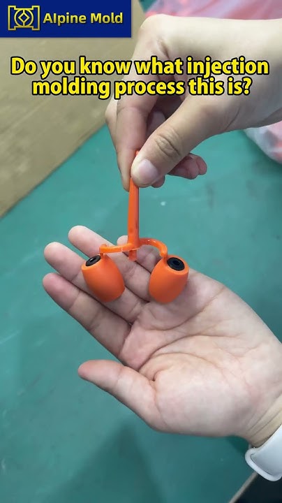 POM + TPE Vertical over molding #twocolors - YouTube